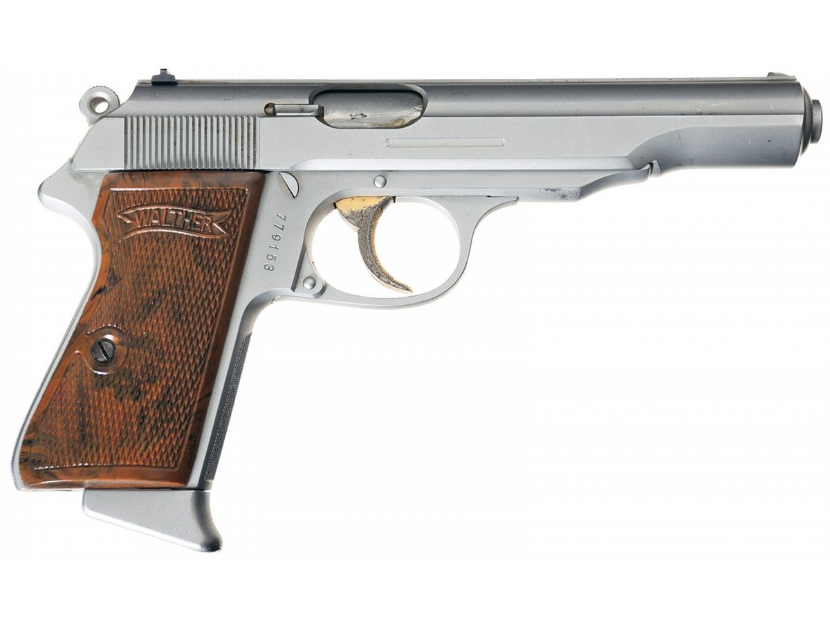 Documented Extremely Rare Prototype Walther Model PP Long Slide Semi ...
