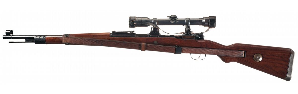 Extraordinary Wwii Nazi K98 Mauser High Turret Sniper Rifle