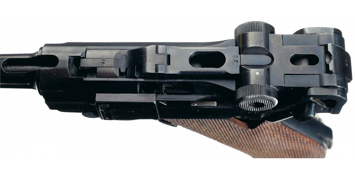 Rare Outstanding Mauser "P08" Factory Demonstration Cutaway Luger Pistol