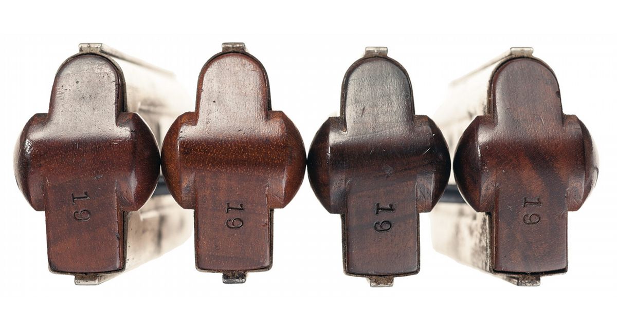 Extremely Rare Early Inscribed Serial Number 19 Cased Loewe Model 1893 ...