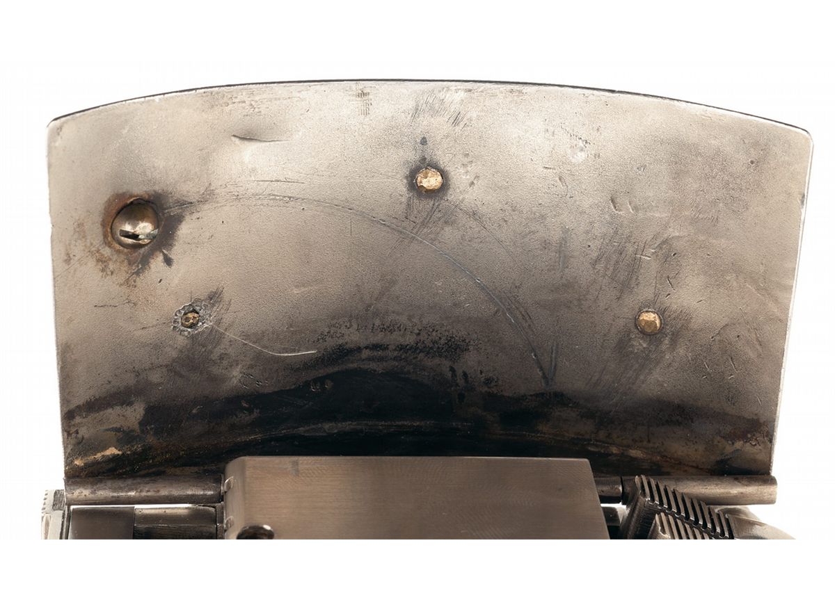 Unique/Rare Engraved Nazi Marked Belt Buckle Pistol