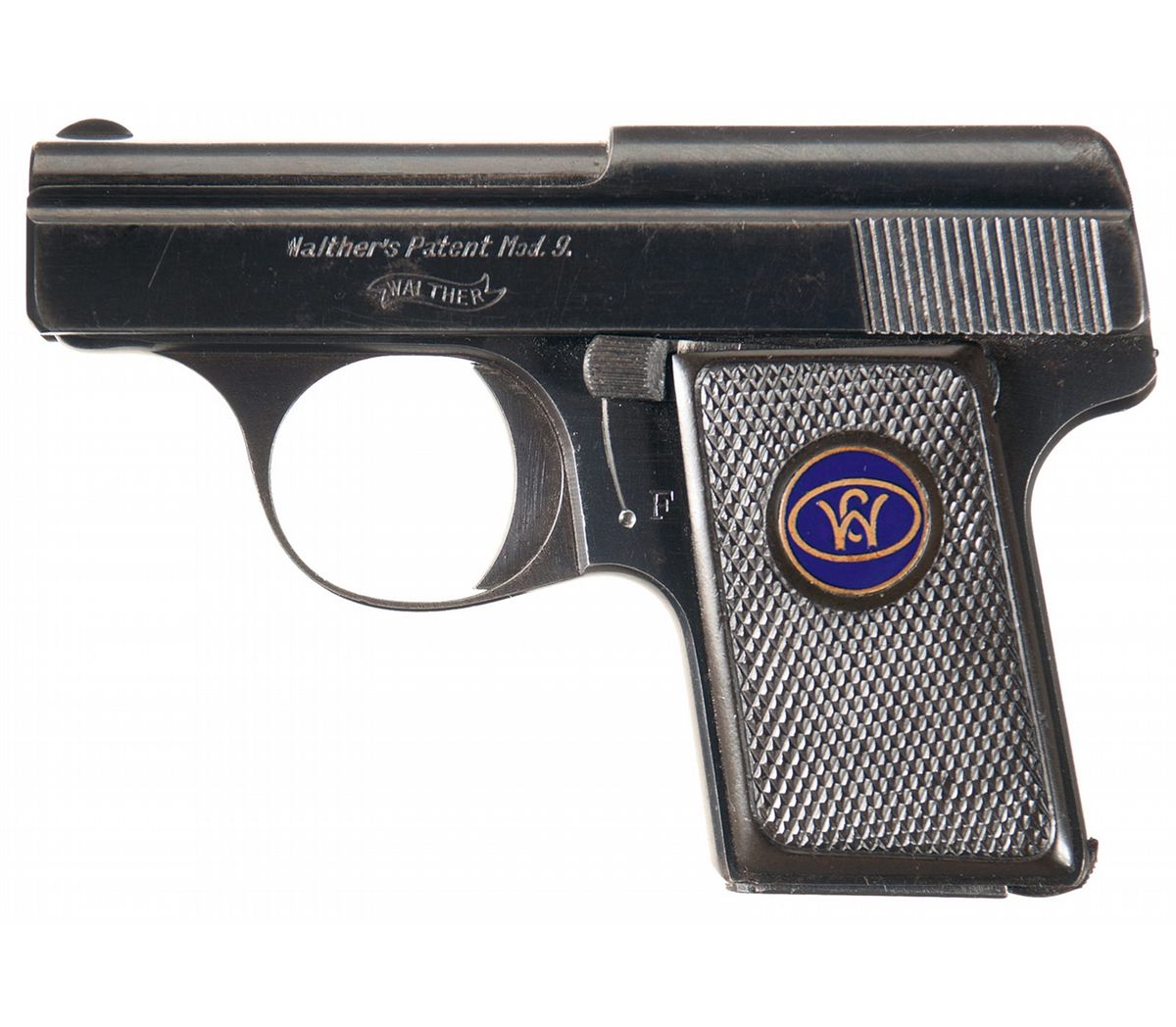 Excellent Early Production Walther Model 9 Pocket Pistol