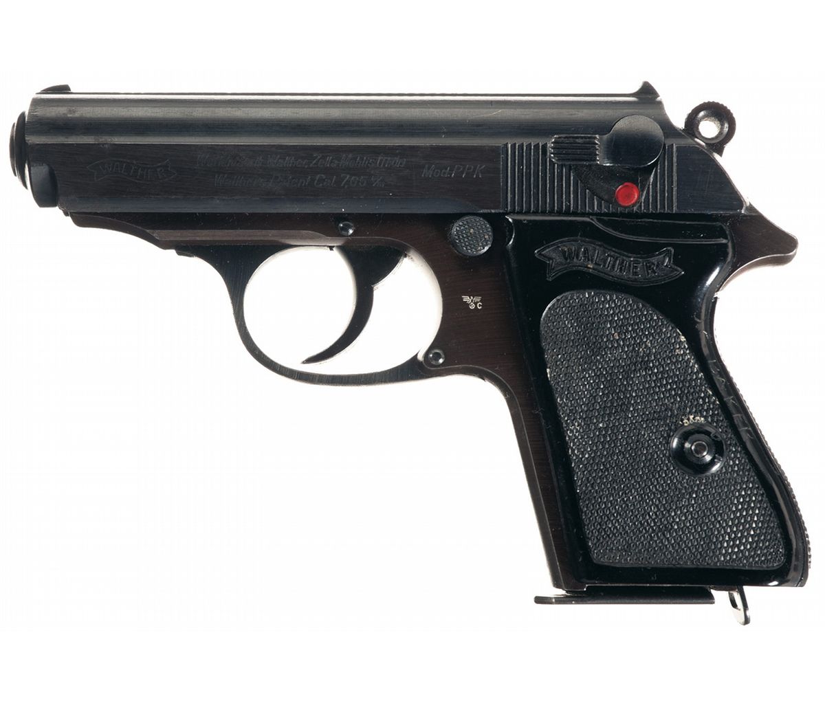 Police Marked German Walther PPK Semi-Automatic Pistol with Capture Papers