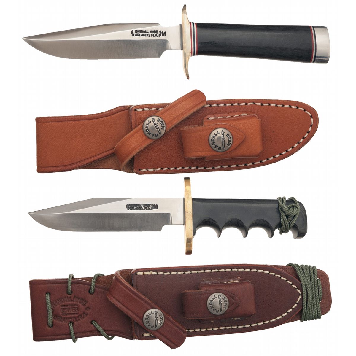 Two Randall Miniature Knives with Sheaths