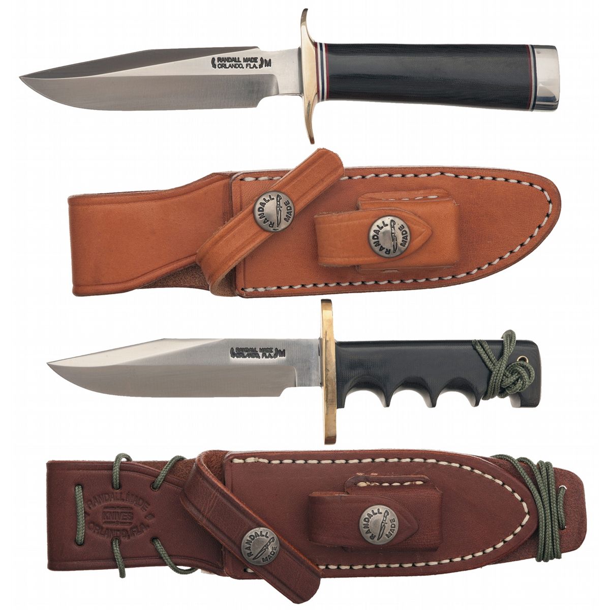 Two Randall Miniature Knives with Sheaths
