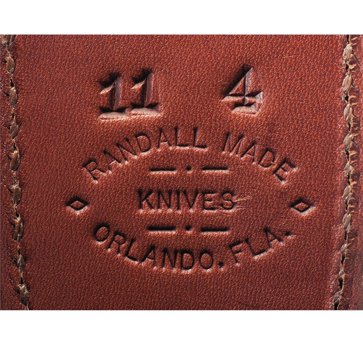 Two Randall Stag Handle Knives*s with Sheaths