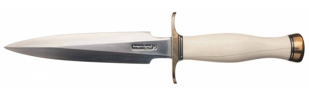 Randall Model 2 Fighting Stiletto Dagger with Ivory Grip