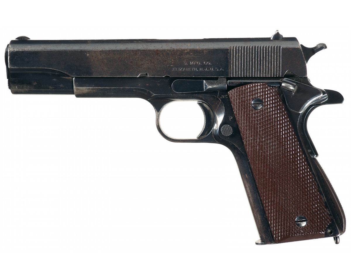 Rare WWII U.S. Singer Manufacturing Company Model 1911A1 Semi-Automatic ...