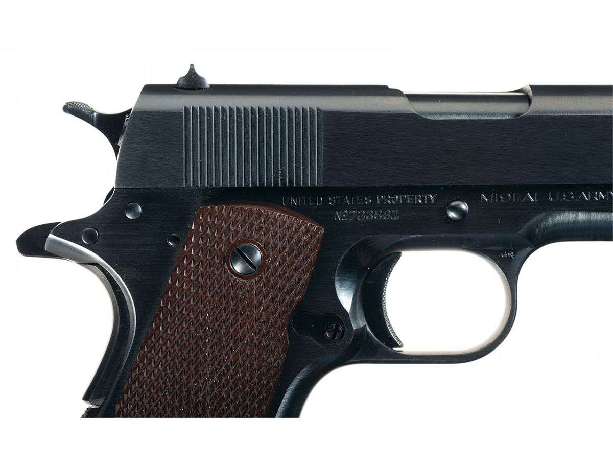 U.S. Colt Model 1911A1 1941 Production Semi-Automatic Pistol