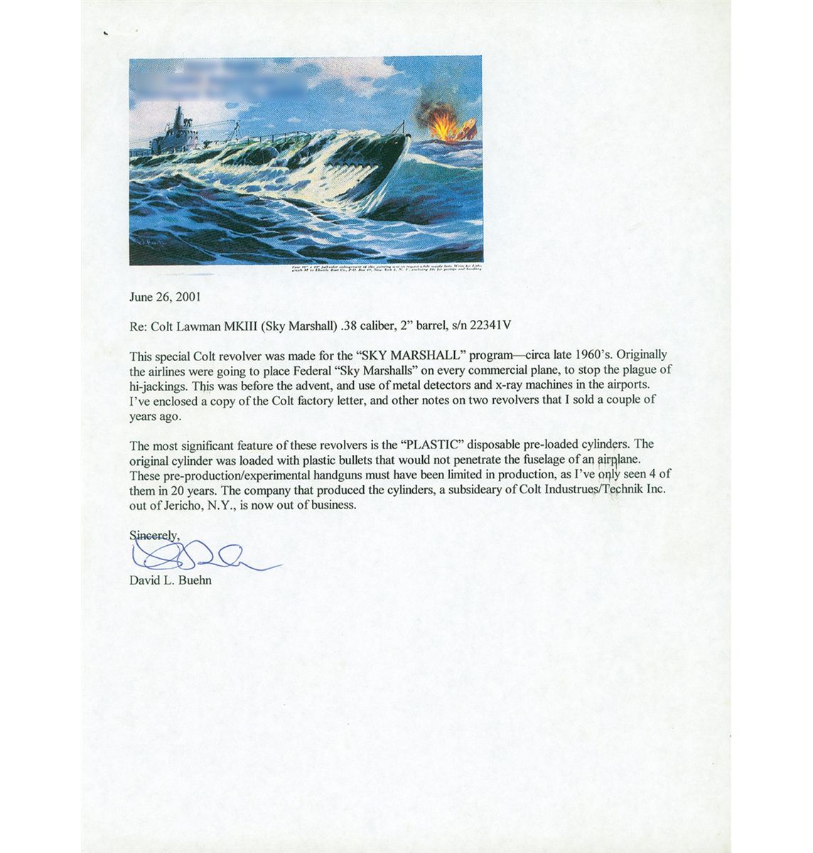 Extremely Intriguing Rare Prototype Colt Lawman Mark V Air Marshal ...