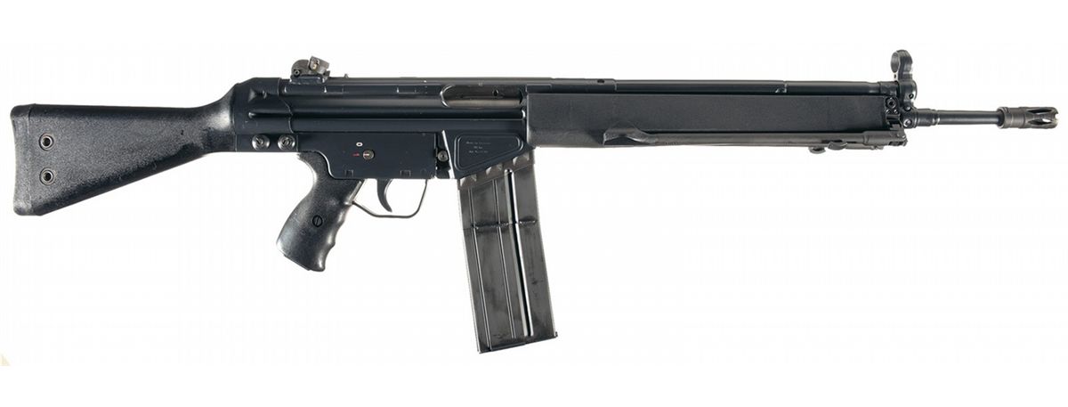 Heckler & Koch Model HK91 Semi-Automatic Rifle with Bipod