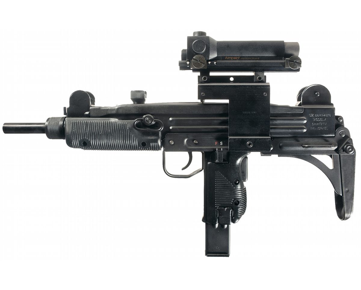 Original IMI Uzi Model A Semi-Automatic Carbine with Extra Magazines ...