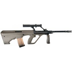 Original Steyr Model AUG/SA Semi-Automatic Rifle with Extra Magazines