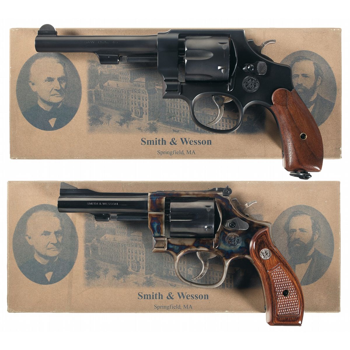 Two Boxed Heritage Series Smith & Wesson Double Action Revolvers