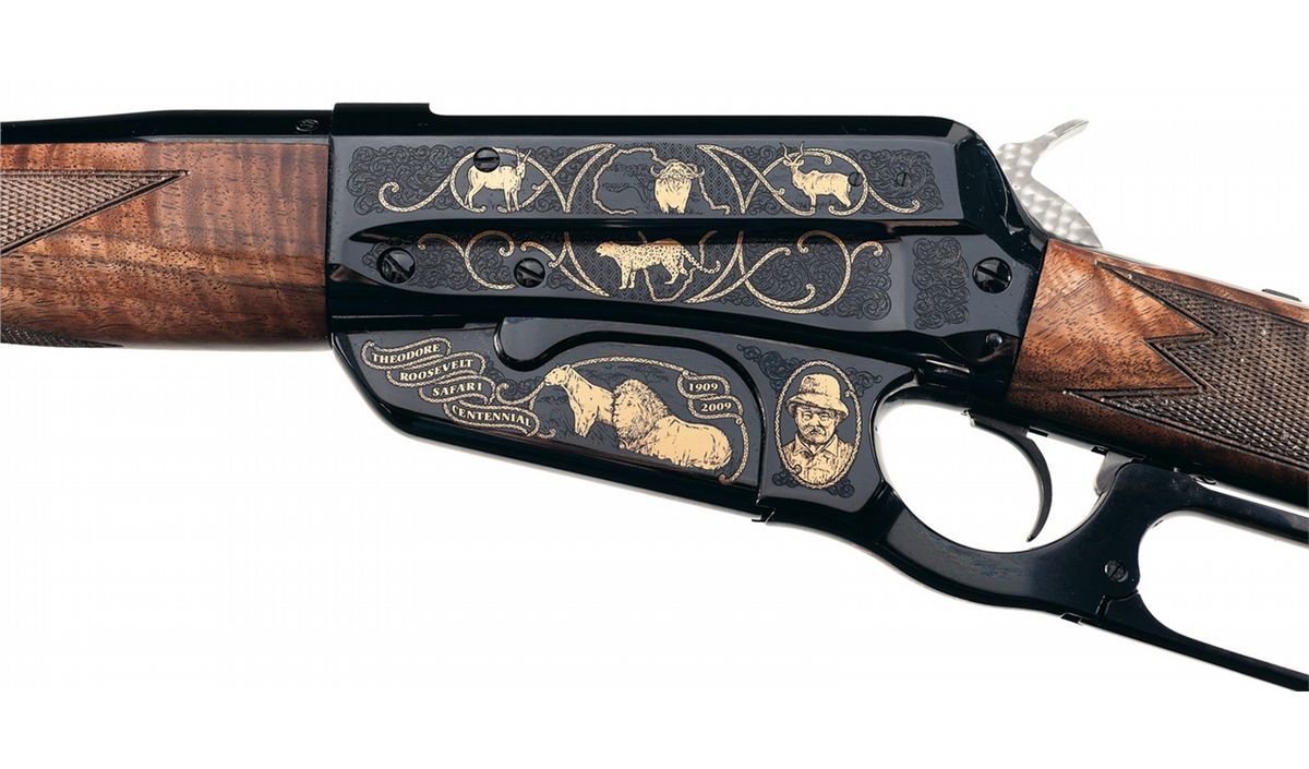 Limited Edition Winchester Model 1895 Theodore Roosevelt Safari Custom ...
