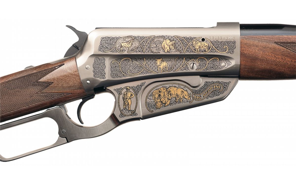 Limited Edition Winchester Model 1895 Theodore Roosevelt Safari Custom ...