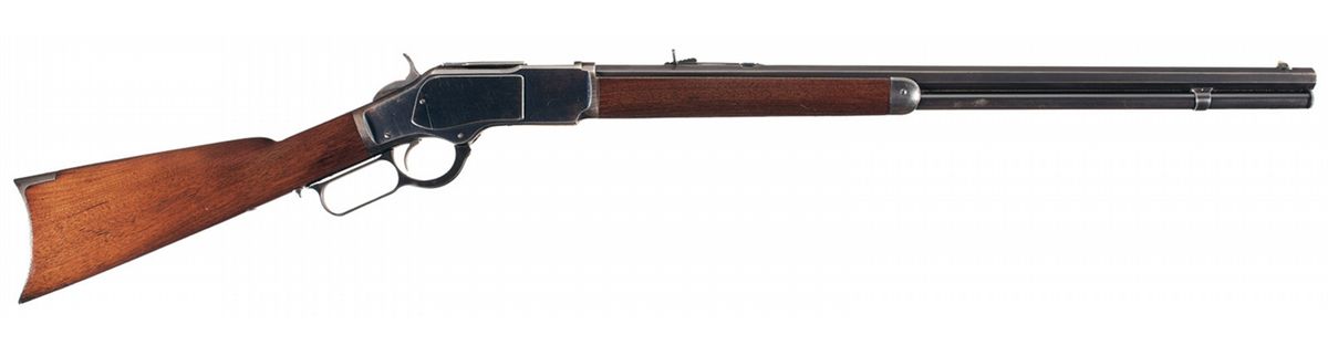 Very Fine Winchester Model 1873 Lever Action Rifle Chambered in the ...