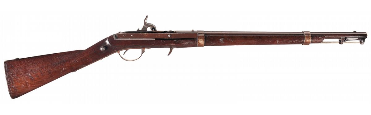 U.S. Harper's Ferry Model 1836 Hall Breech Loading Percussion Carbine