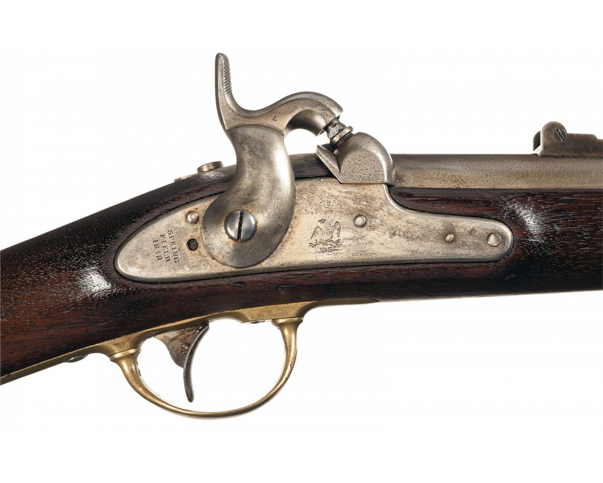 Scarce U.S. Springfield Model 1847 Musketoon