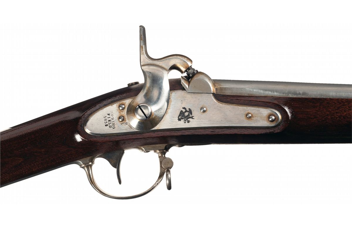 Exceptional, Un-issued U.S. Springfield Armory Model 1842 Percussion Musket
