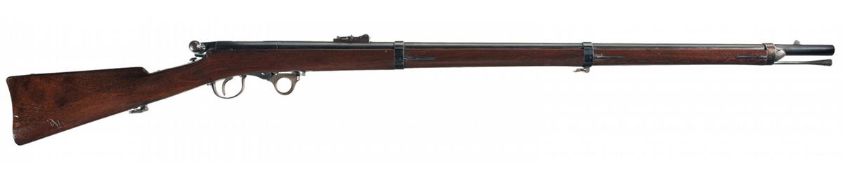 Exceptional Civil War Greene Patent Bolt Action Percussion Rifle