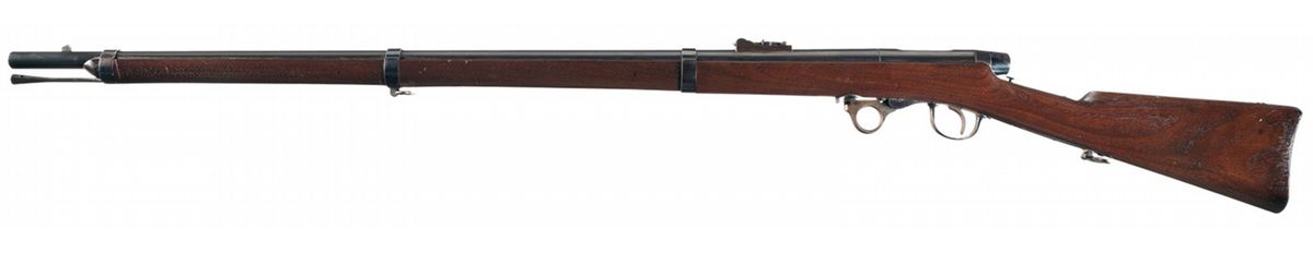 Exceptional Civil War Greene Patent Bolt Action Percussion Rifle