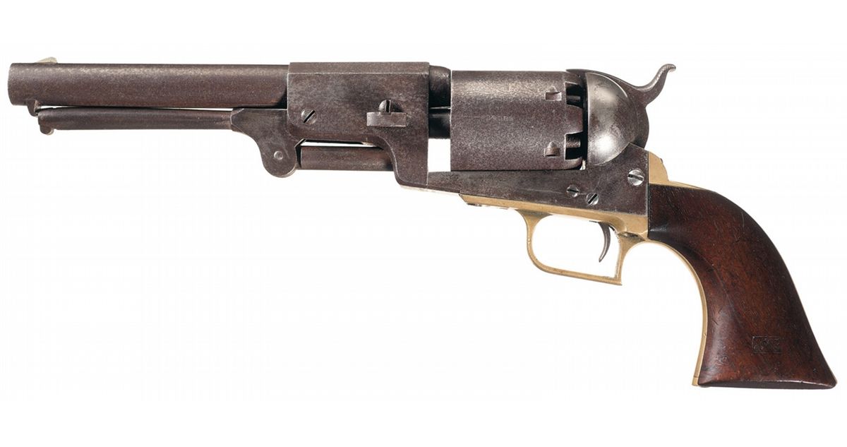 Desirable Totally Original Massachusetts (MS) Marked U.S. Colt Second ...