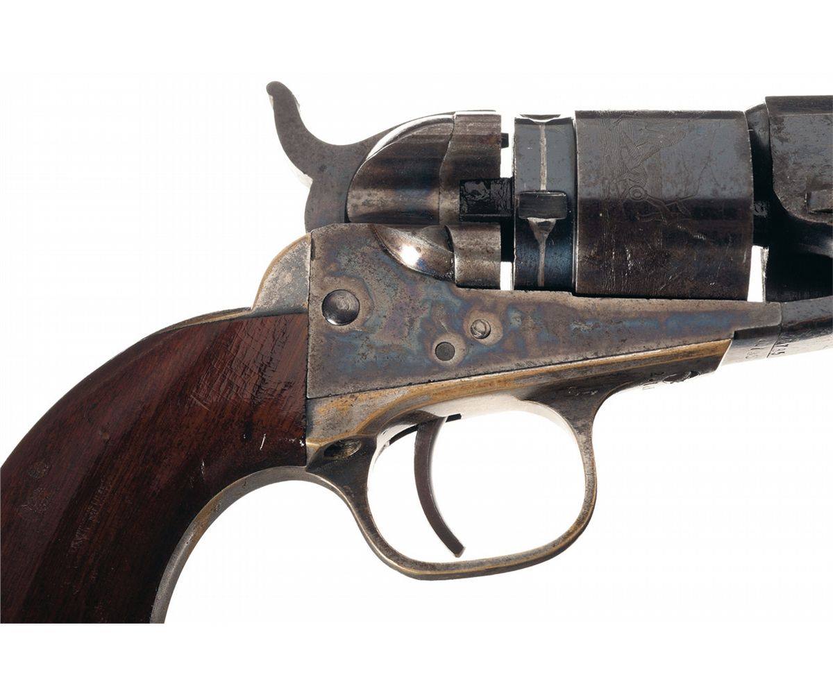 Colt Model 1862 Pocket Navy Cartridge Conversion Revolver with Scarce ...