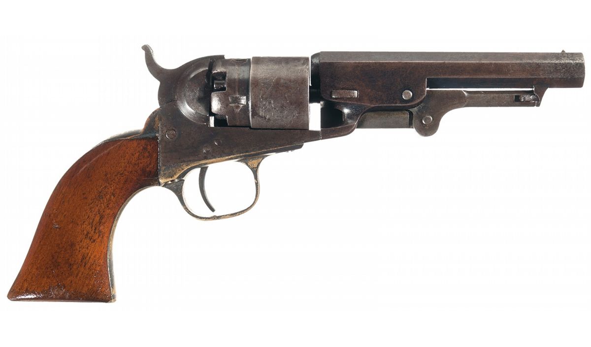 First Year Production Colt Model 1862 Pocket Navy Revolver
