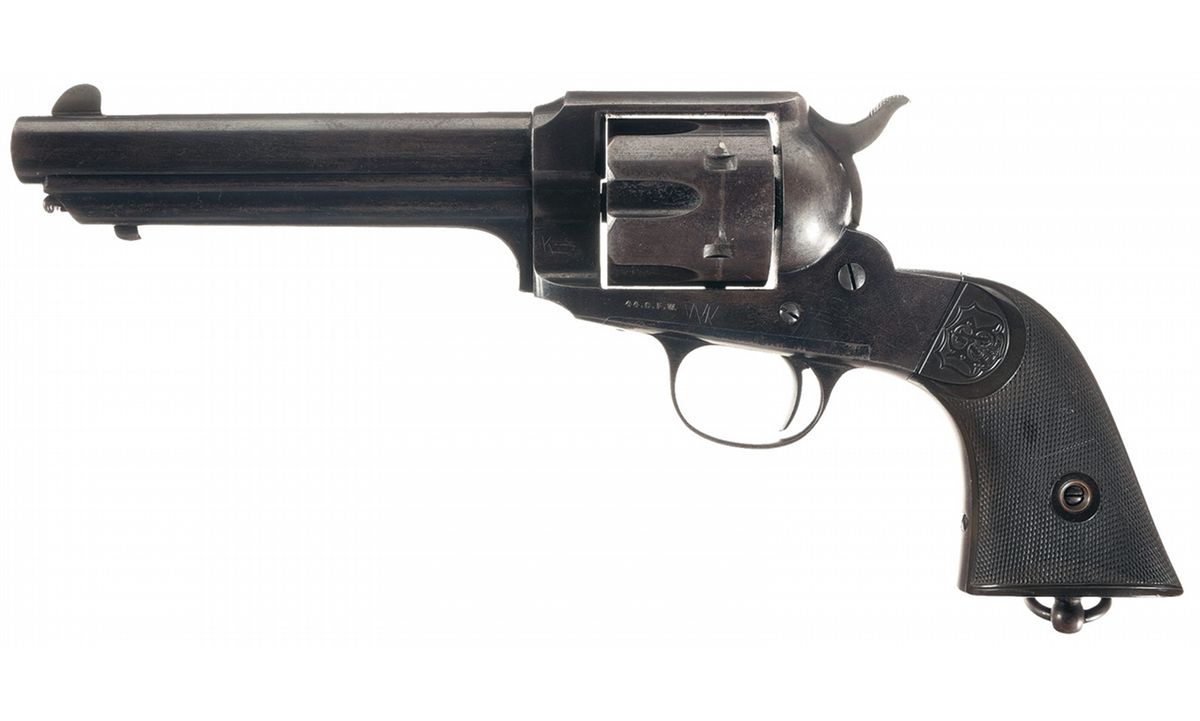 Very Fine and Desirable Blue Finish Remington Model 1890 Single Action ...