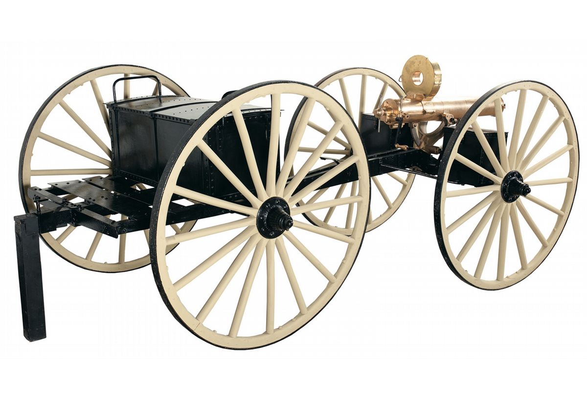 Highly Desirable U.S. Inspected Colt Model 1883 Gatling Gun with Field ...