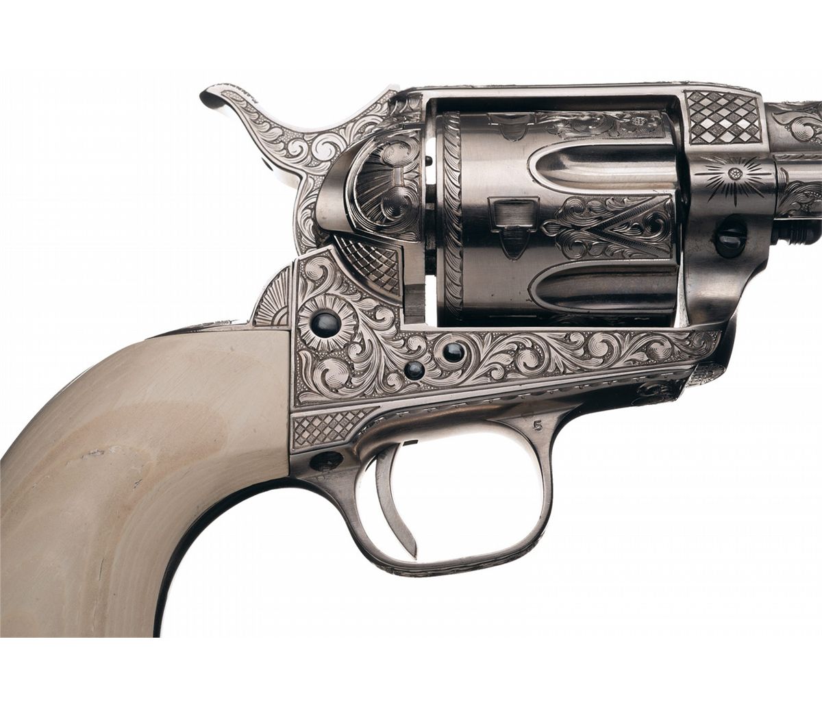 Custom Engraved 2nd Generation Colt Single Action Army Revolver