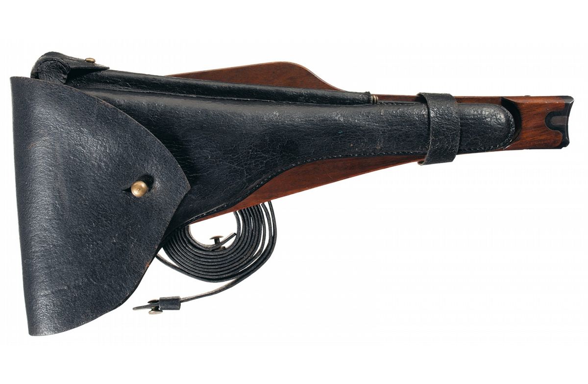 Extremely Rare DWM 1900 Long Barrel 10000 Range Prototype Luger Semi ...