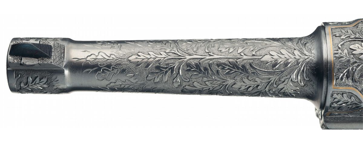 Exhibition Cased Quality Engraved Gold Inlaid Krieghoff Presentation ...