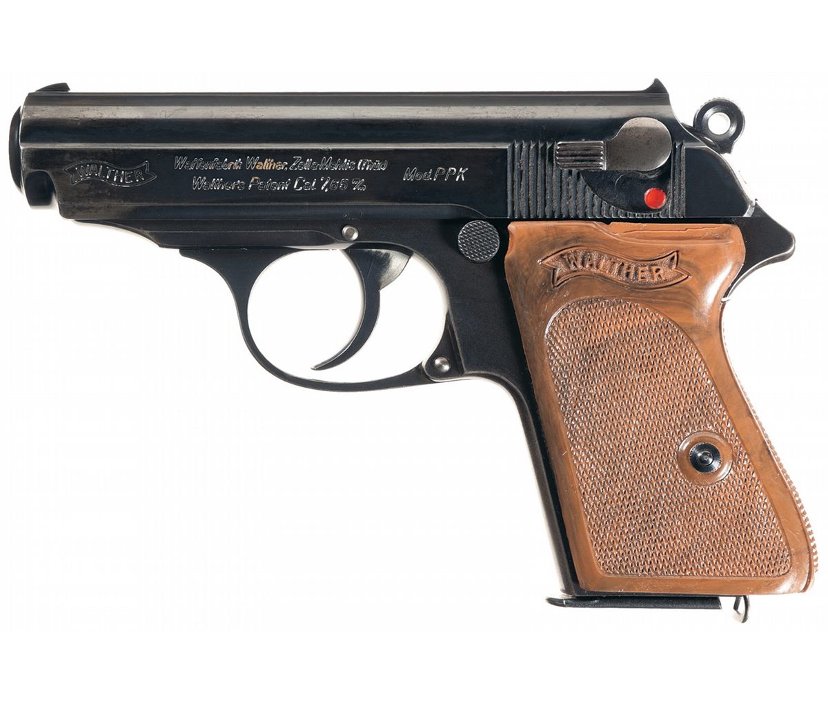 Excellent Pre-War Walther PPK Semi-Automatic Pistol with Waffen-Jung ...