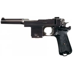 Scarce Danish Production Bergmann Model 1910/21 Semi-Automatic Pistol