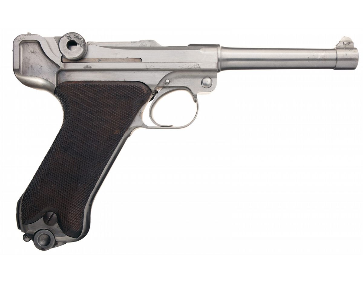Custom 45 Caliber Luger Semi-Automatic Pistol