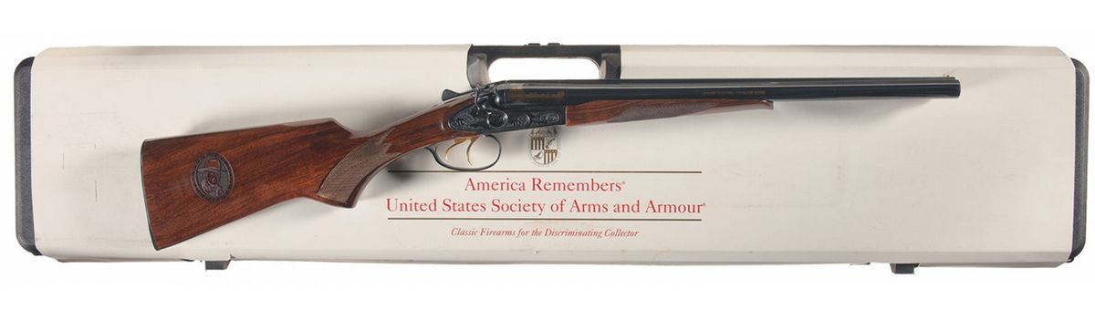 America Remembers "The John Wayne Coach Gun" Commemorative Side by Side ...