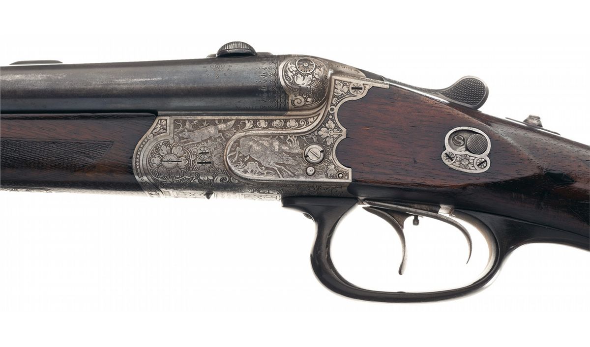 Engraved Anson & Deeley Drilling