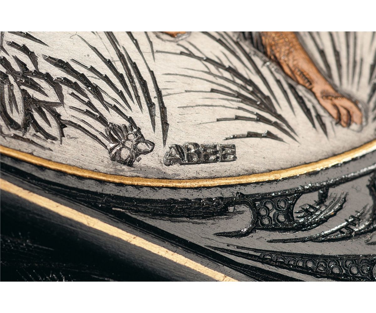 Documented Signed Angelo Bee Engraved Gold Inlaid Winchester Model 12 ...