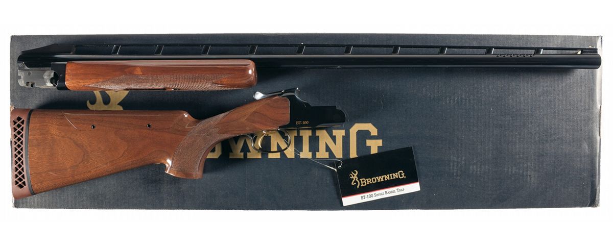 Browning BT-100 Single Barrel Trap Shotgun with Box