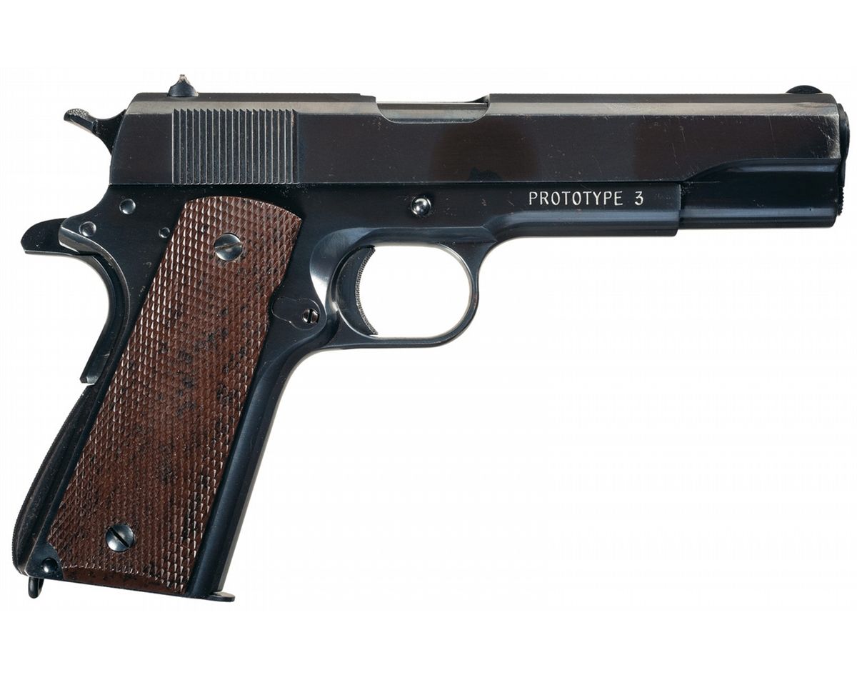 Rare "Prototype No. 3" Singer Manufacturing Company U.S. Model 1911A1 ...