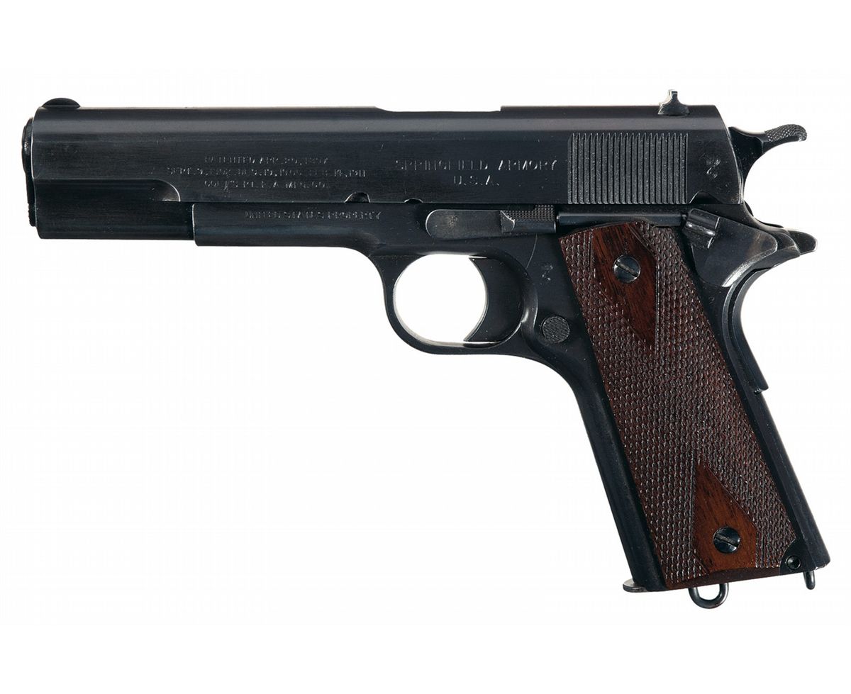 Exceptional U.S. Springfield Armory Model 1911 .45 Semi-Automatic Pistol
