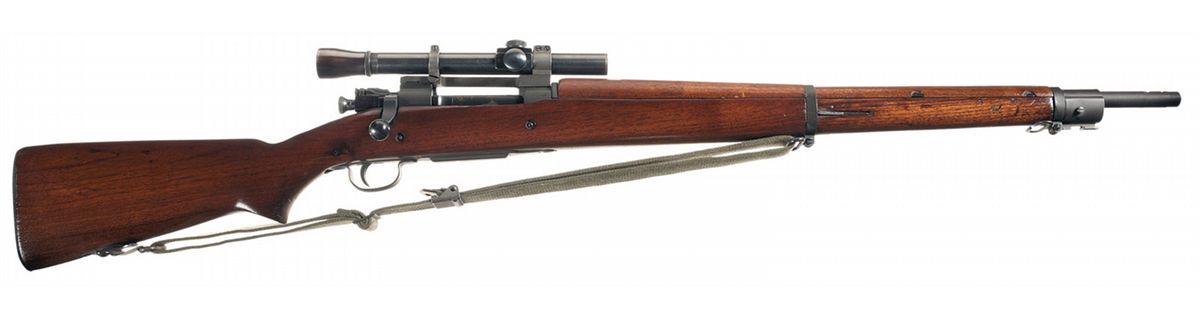 U.S. Smith-Corona 1903A3 Sniper Rifle with Scope and Sling