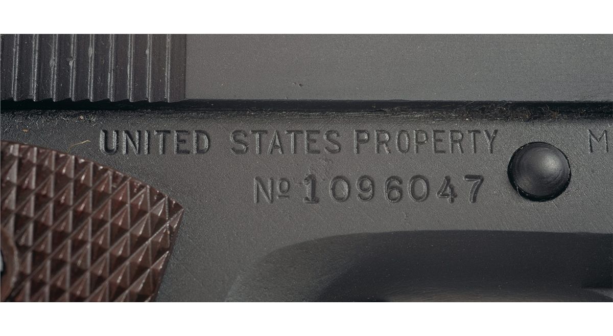 U.S. Union Switch & Signal Model 1911A1 Semi-Automatic Pistol with Box