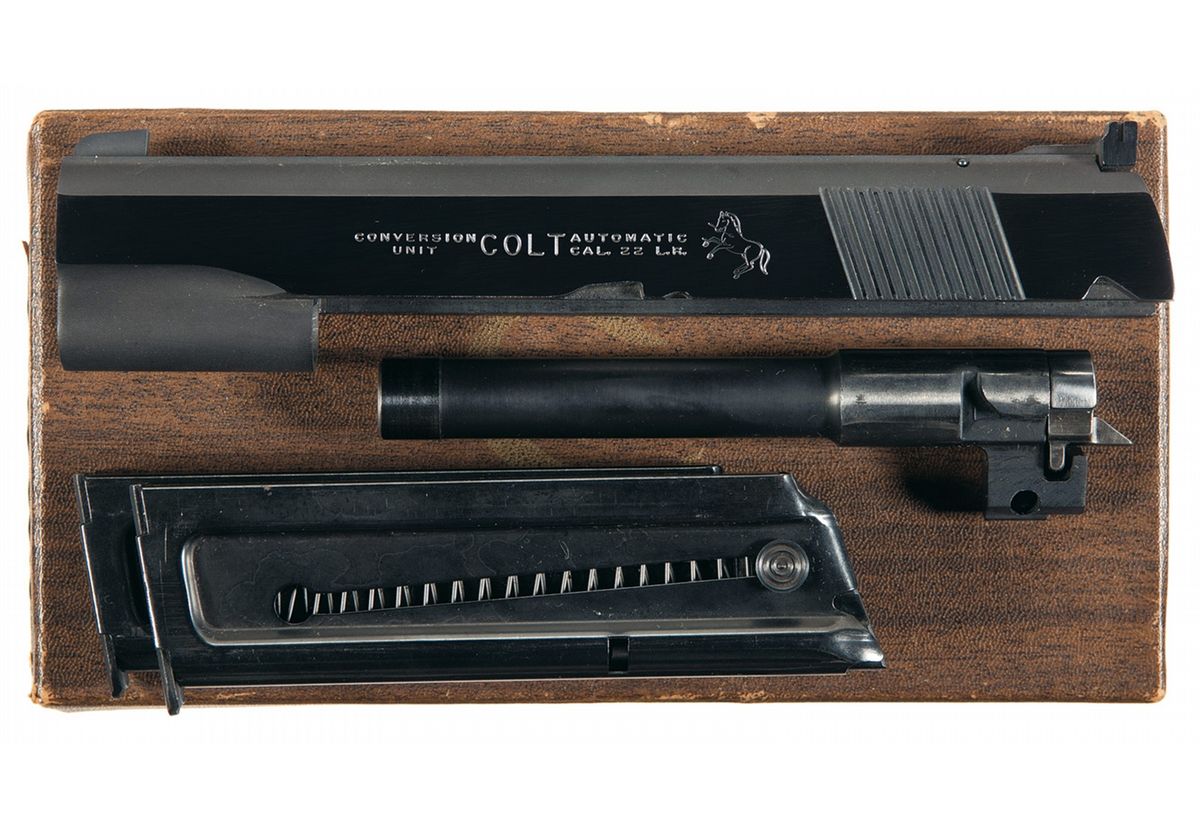 Colt Service Model Ace Semi-Automatic Pistol with Box and .22 ...