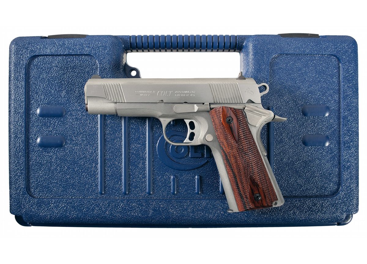 Colt Combat Commander Semi-Automatic Pistol with Box