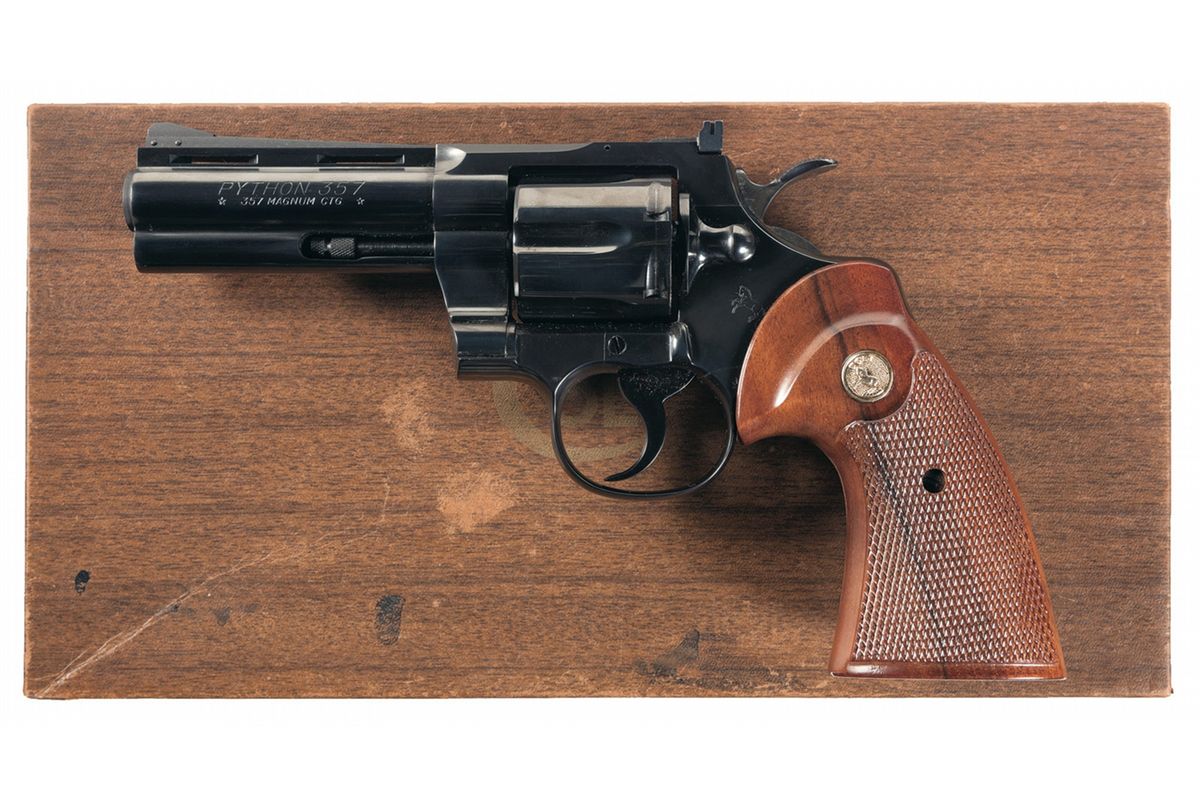 Colt Python Double Action Revolver with Box