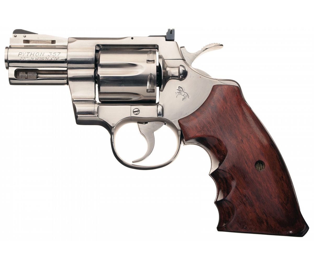 Colt Python Double Action Revolver with Desirable 2 1/2 Inch Barrel