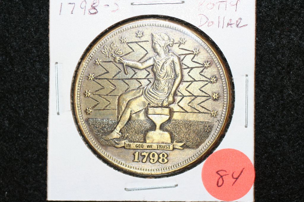 1798-S US Trade $1 "Potty Dollar"
